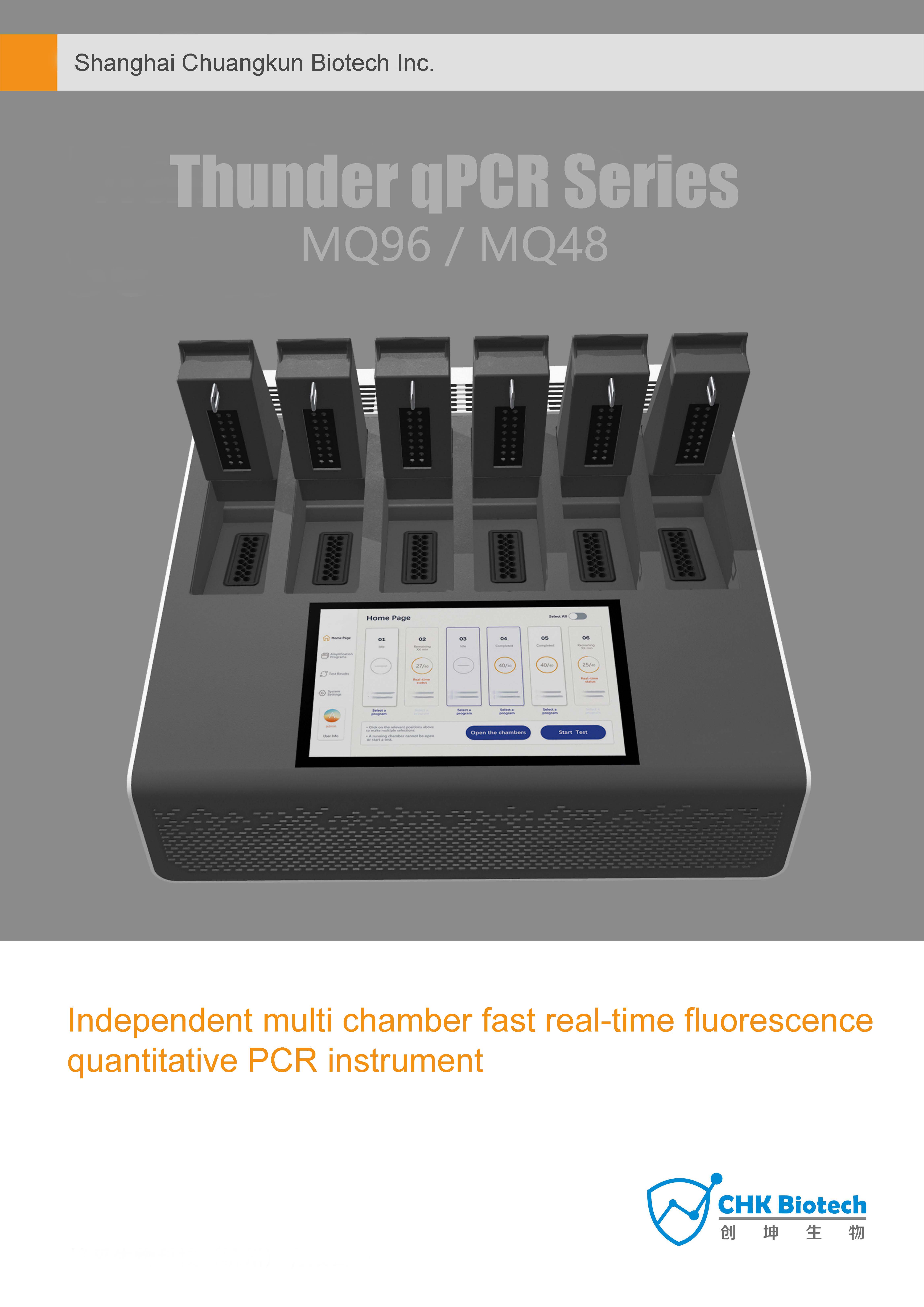 MQ96 /MQ48 qPCR Instrument Flyer