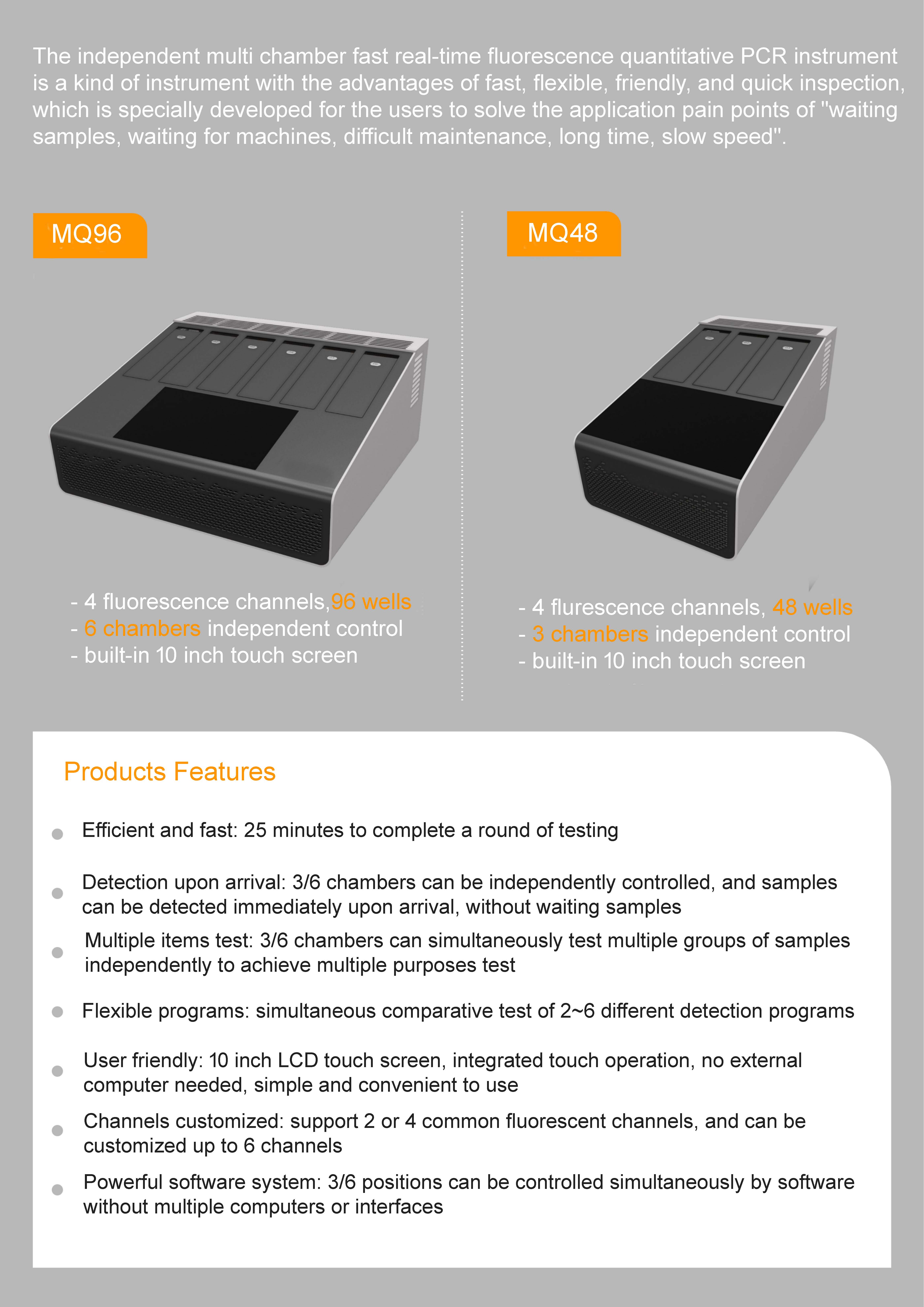 MQ96 /MQ48 qPCR Instrument Flyer