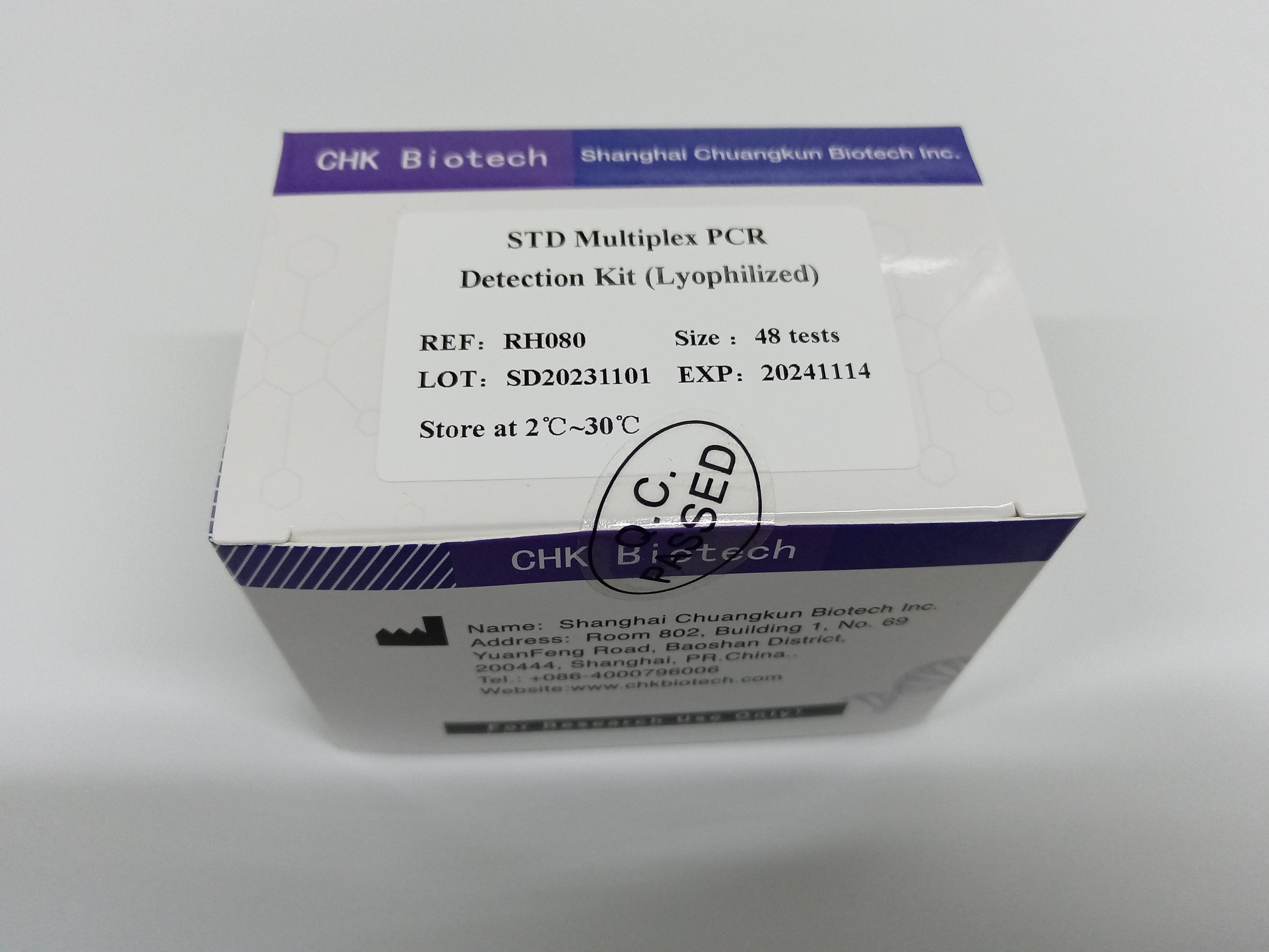 STD Multiplex PCR Detection Kit